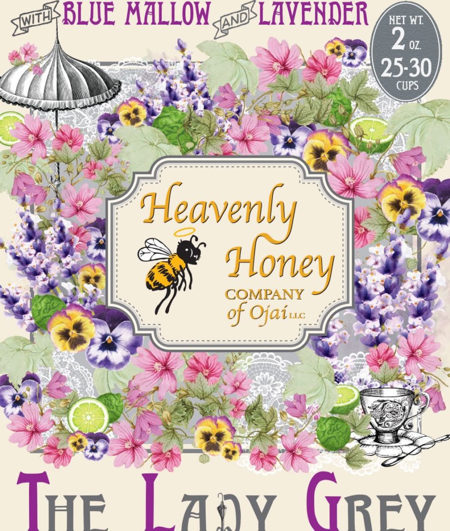 Organic Lady Grey Loose Leaf Tea in Ojai, CA | Heavenly Honey