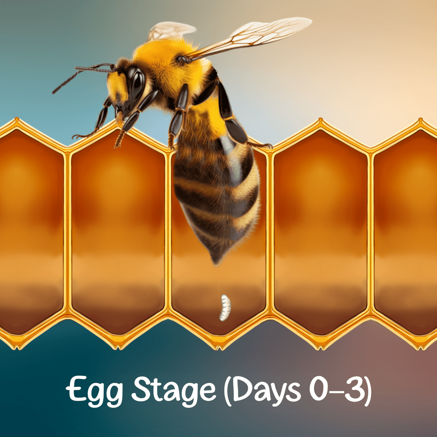 The Life Cycle of Honey Bees: From Egg to Adult | HHC