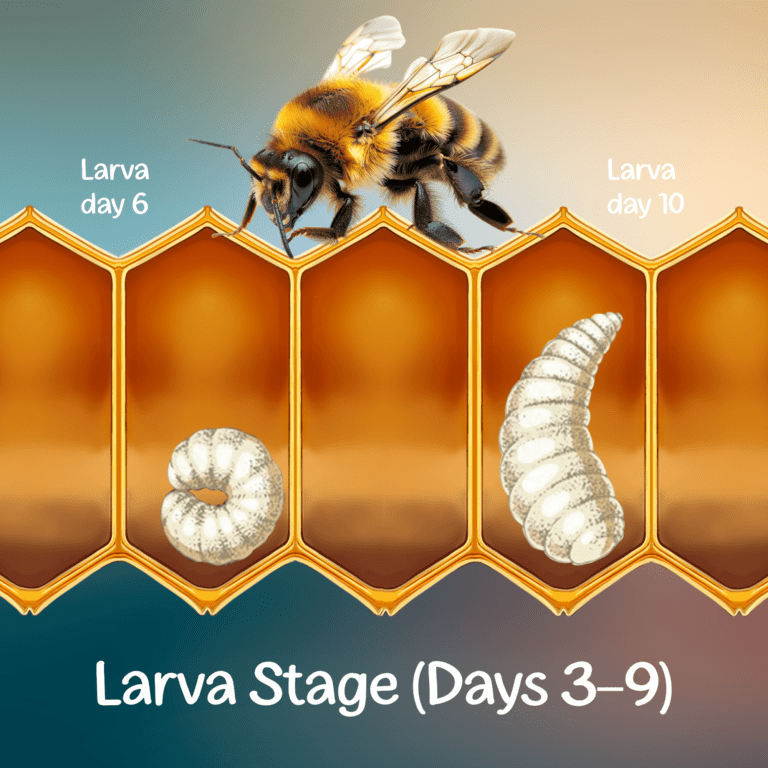 The Life Cycle of Honey Bees: From Egg to Adult | HHC